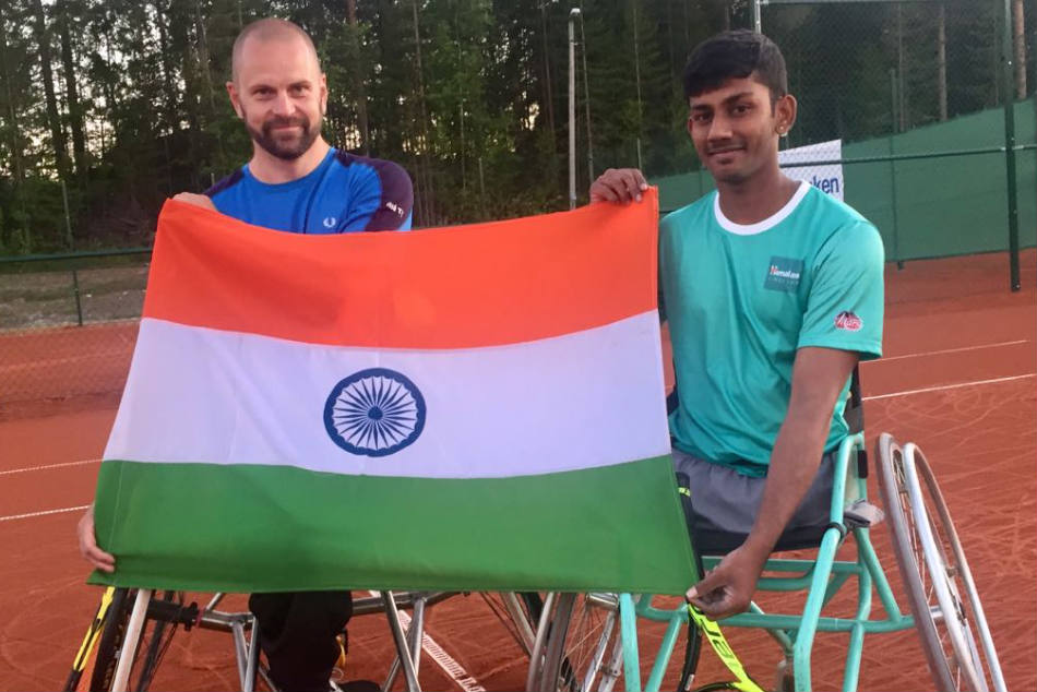 Wheelchair tennis player Madhusudhan looks to battle odds and make India proud - myKhel
