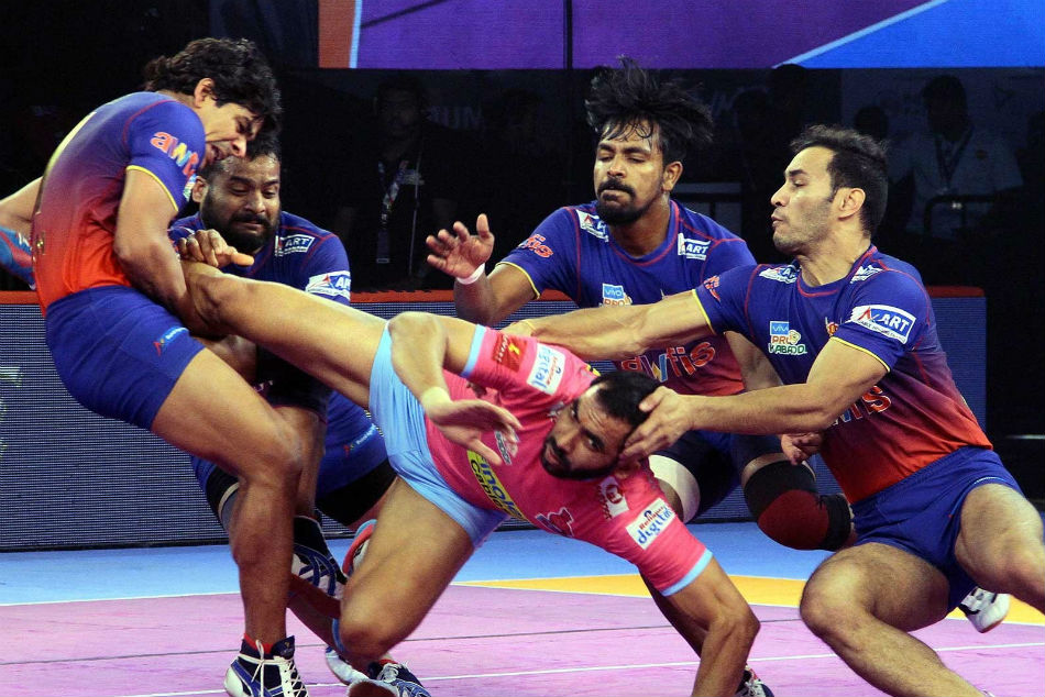 PKL 2018: Dabang Delhi beat Jaipur Pink Panthers 40-29 to record second straight win - myKhel