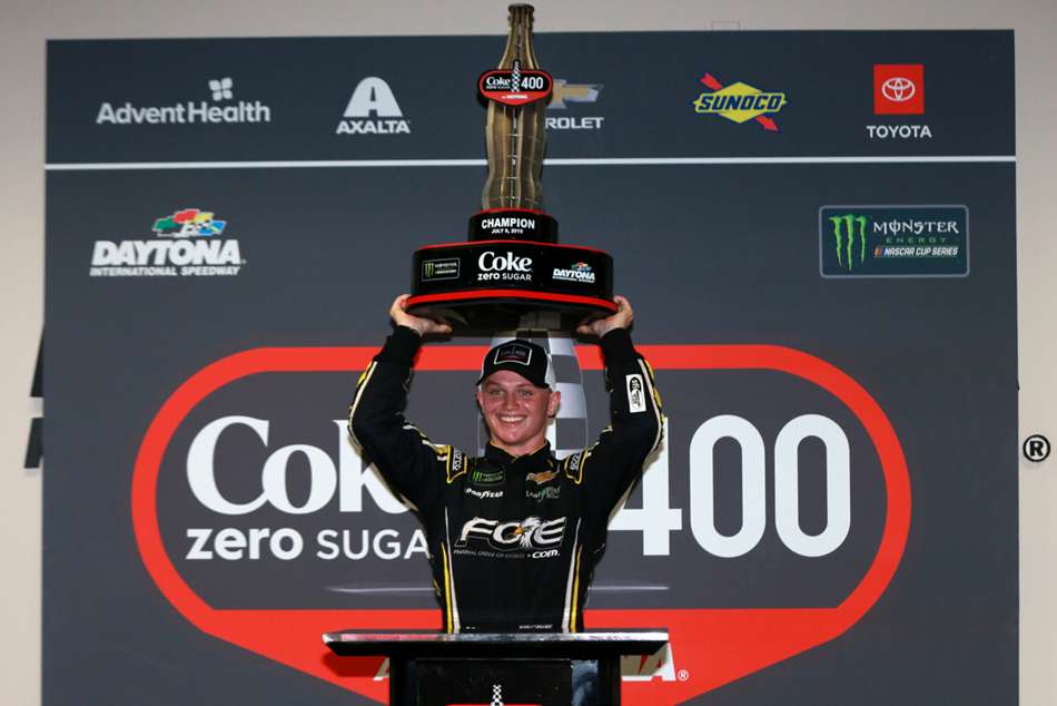 Haley scores first Cup win after weather halts race at Daytona - myKhel