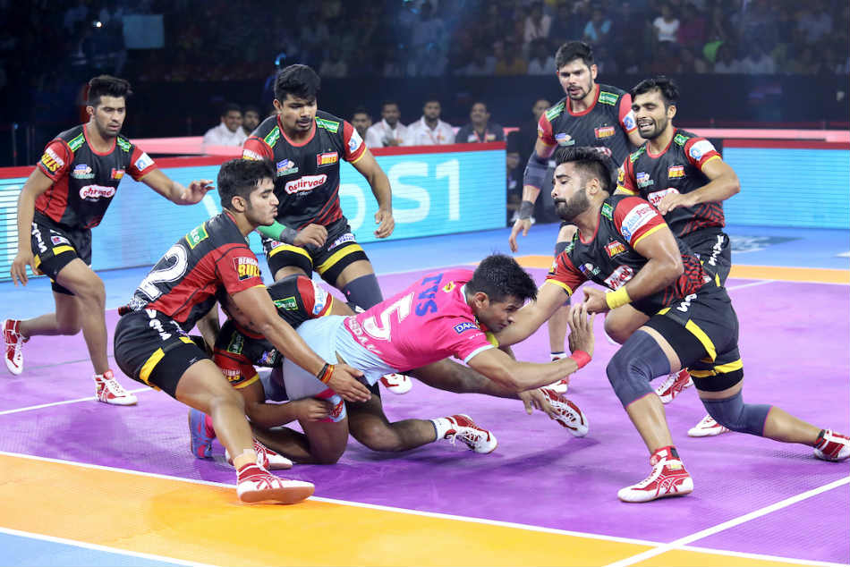 PKL 2019: Bengaluru Bulls defeat table-toppers Jaipur Pink Panthers - myKhel