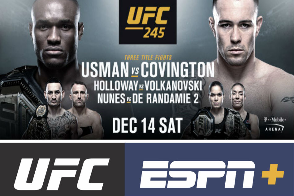 UFC 245 to be headlined by three massive championship bouts - myKhel