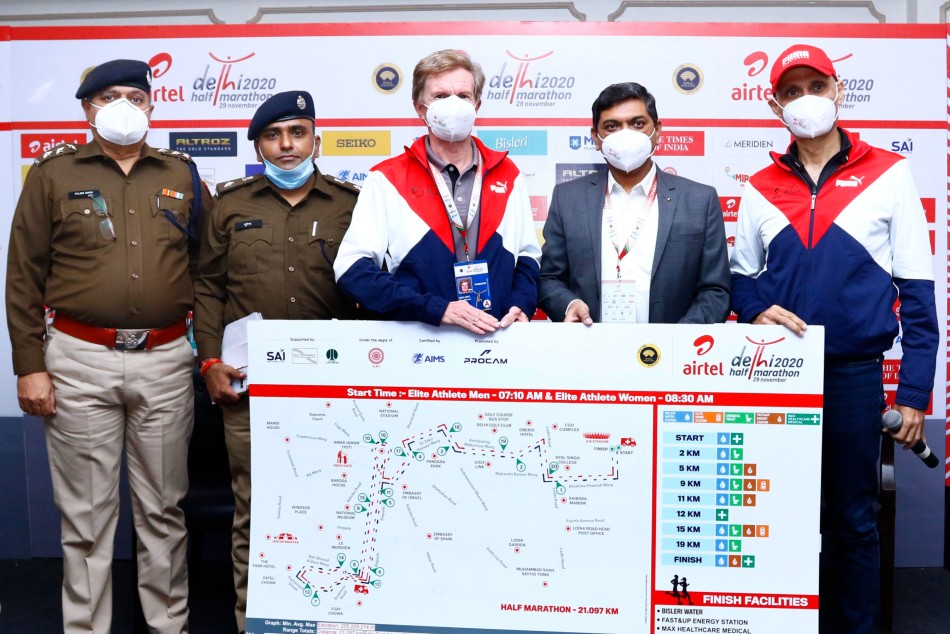 Airtel Delhi Half Marathon 2020 outlines the arrangements, timings ...