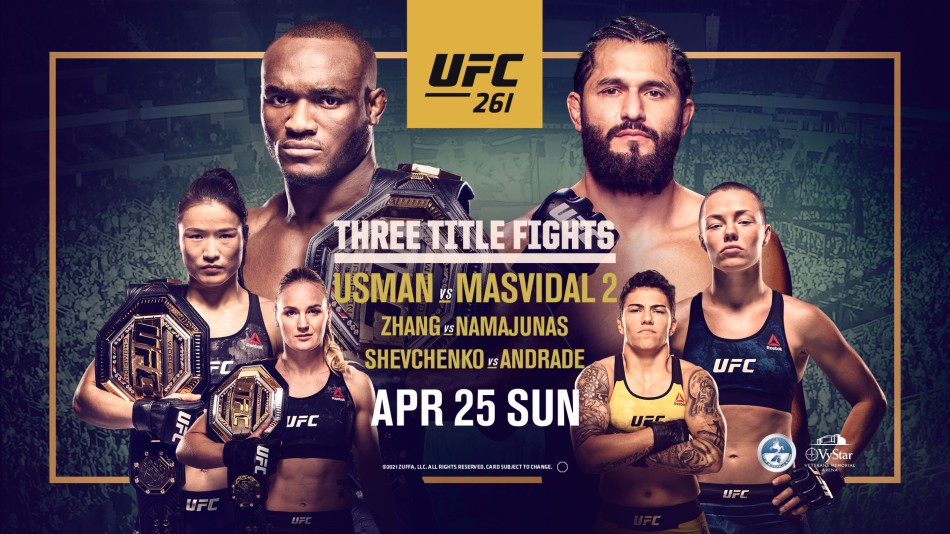 UFC 261: Usman vs Masvidal 2 fight card, date, start time in India and ...