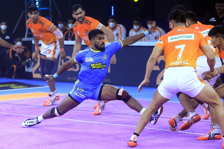 PKL 2021: Substitute Ajinkya Pawar shines as Tamil Thalaivas taste ...