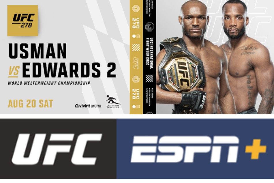 UFC 278 in Salt Lake City to be headlined by Usman vs. Edwards 2 - myKhel