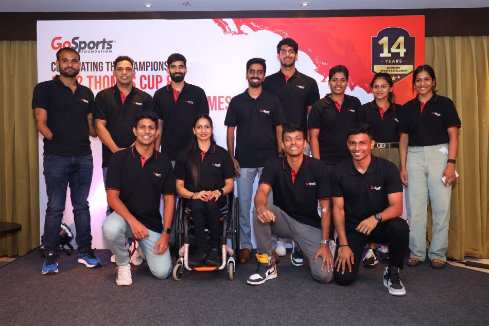 Commonwealth Games & Thomas Cup champions felicitated by GoSports Foundation - myKhel