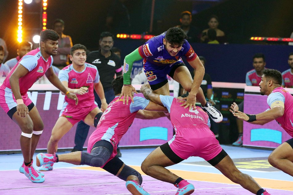 PKL 2022: Jaipur Pink Panthers endure late scare to hold off Dabang Delhi K.C. in a thriller ...