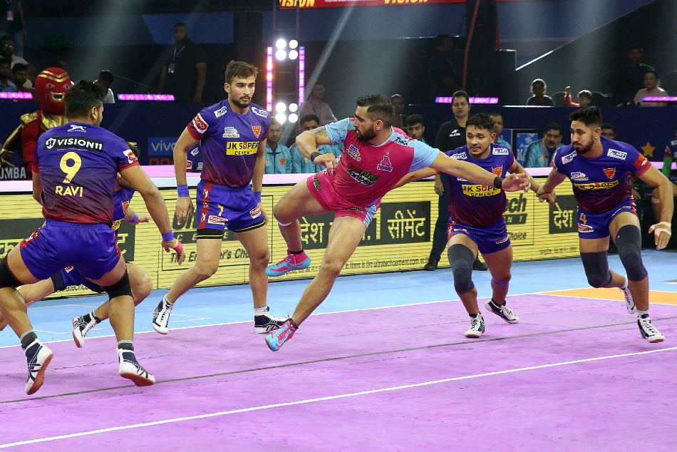 PKL 2022: Jaipur Pink Panthers endure late scare to hold off Dabang Delhi K.C. in a thriller ...