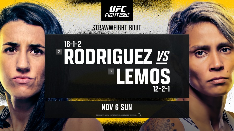 UFC Vegas 64: Rodriguez vs. Lemos fight card, date, start time in India ...