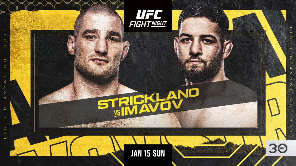 UFC Vegas 67: Strickland vs. Imavov Fight Card, Date, Start Time in ...