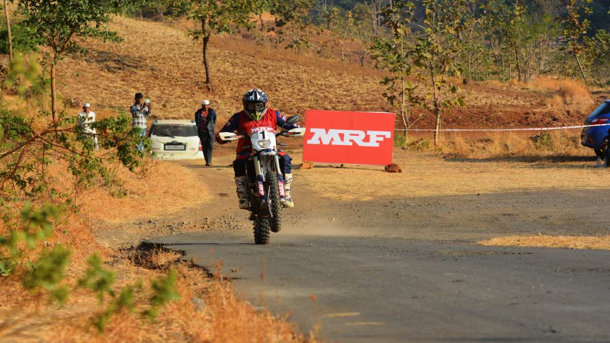 Rajendra crowned MRF MoGrip National Rally Champion for two-wheelers ...