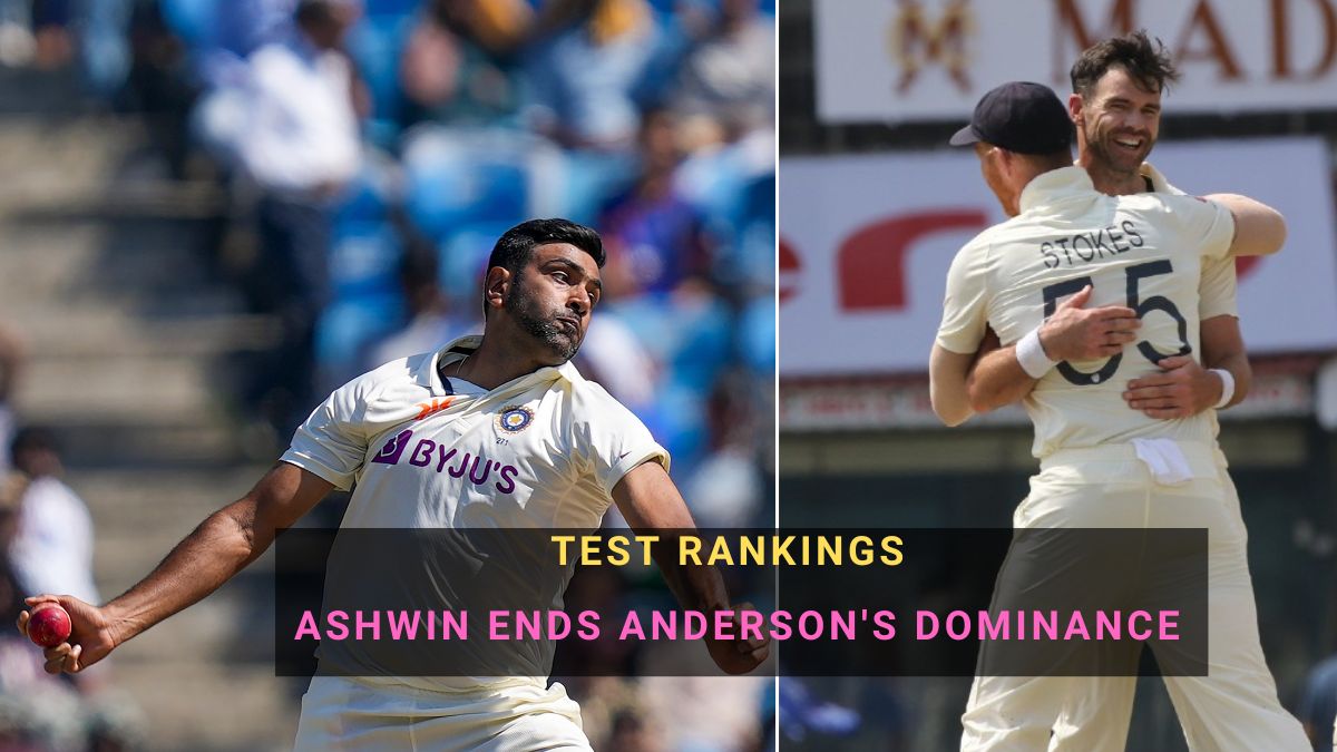 ICC Rankings: R Ashwin topples James Anderson to become number one ...