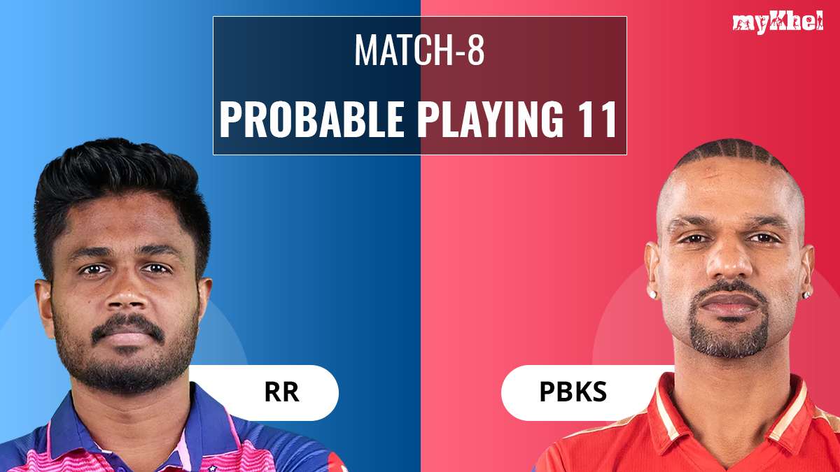 RR vs PBKS Playing 11 IPL 2023 – Predicted Probable 11 of Match 8 - myKhel