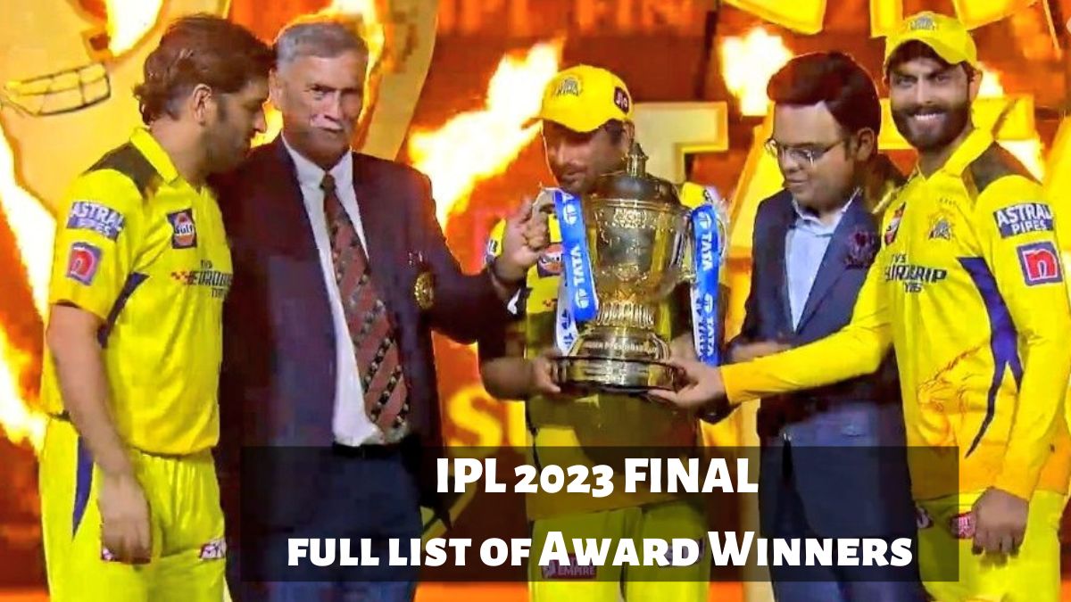 IPL 2023: Full List of Award Winners, Player Of The Tournament, Records ...