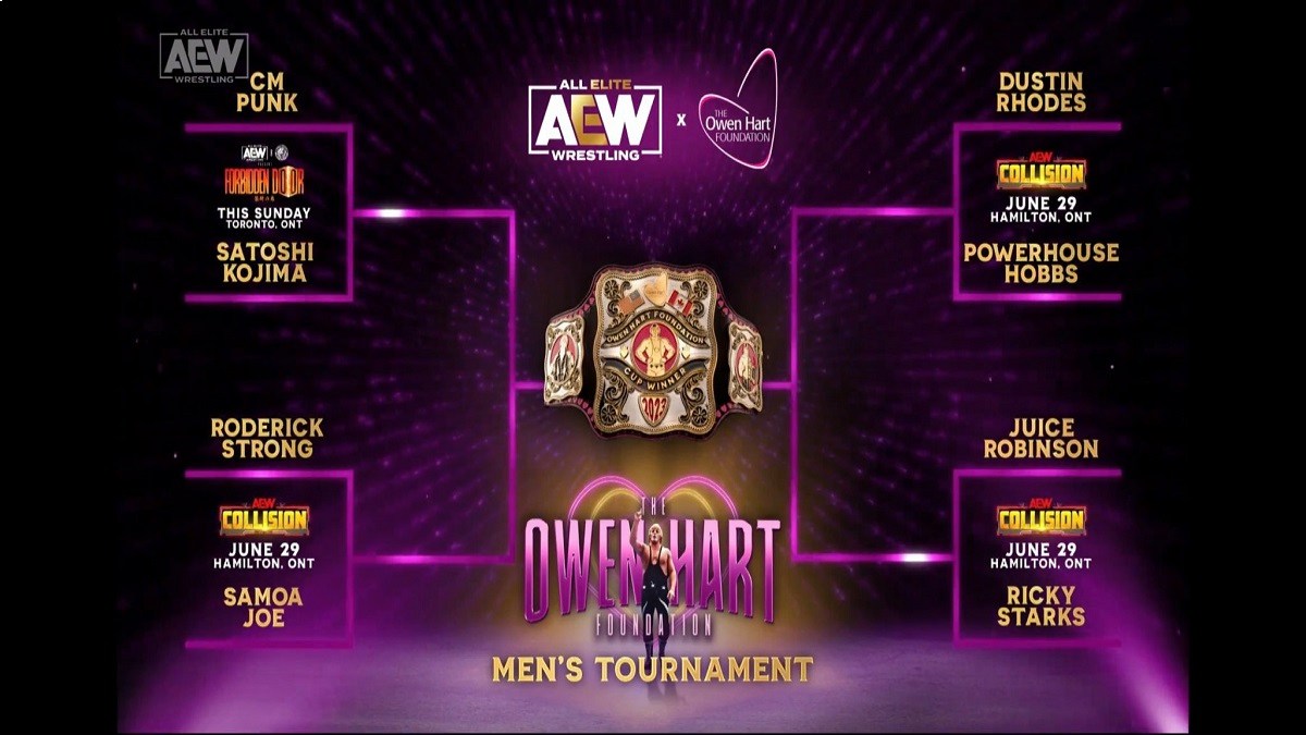 AEW Owen Hart Foundation Cup 2023: Full Bracket Revealed For Men’s and Women’s Division - myKhel
