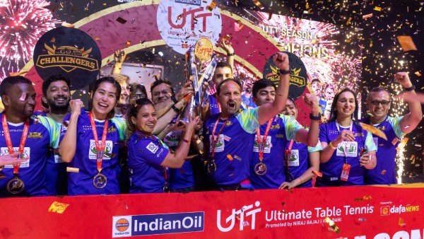 UTT 2023: Goa Challengers crowned champions; defeat Chennai Lions in ...