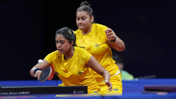 Asian Games 2023: Sutirtha & Ayikha Mukherjee End Fairy-Tale Run With Historic Bronze in Women's ...