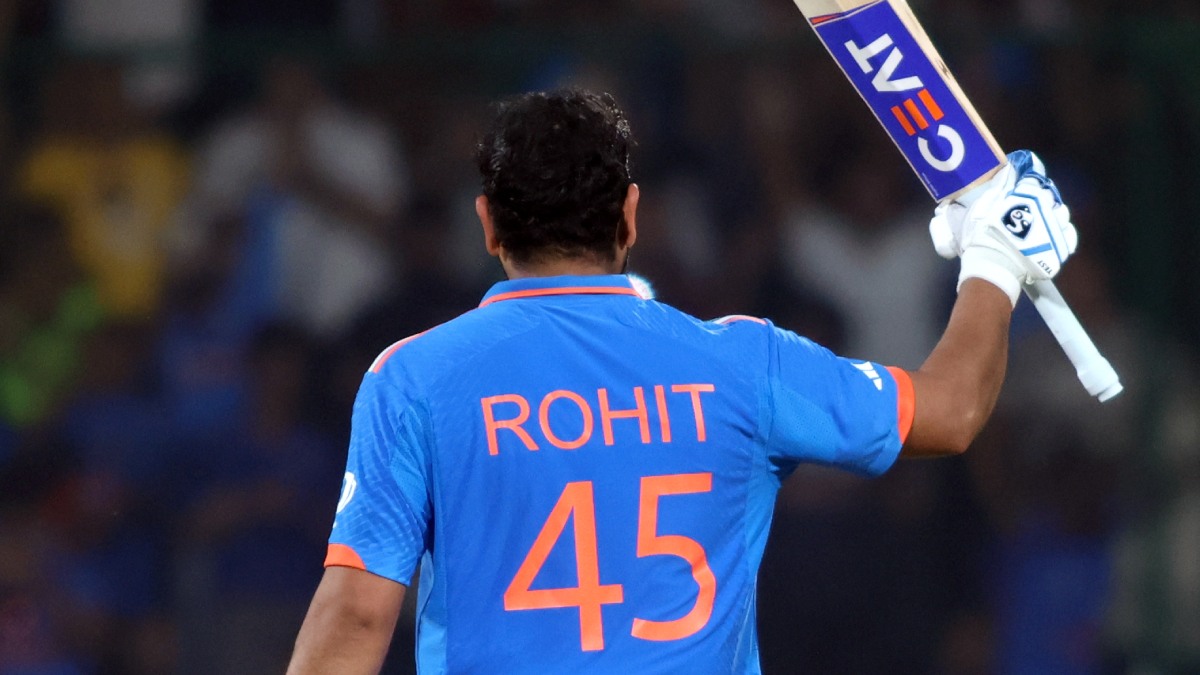 ICC World Cup 2023: Hitman Rohit Sharma lords over Afghans with sublime ...