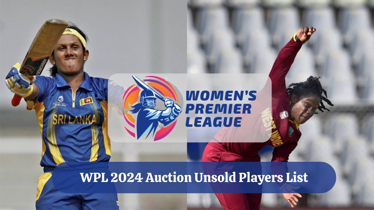 Unsold Player in WPL 2024: Full List of Unsold Players in WPL Auction ...