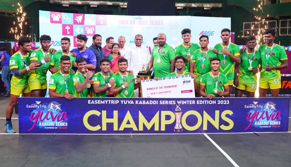 Yuva Kabaddi Series Winter Edition 2023: Palani Tuskers clinch Title with Thrilling win - Stats ...
