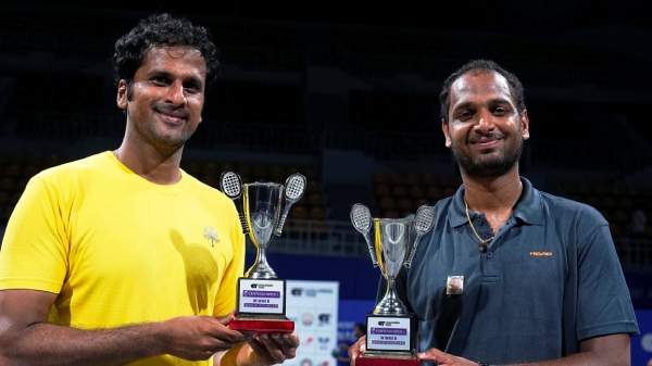 Chennai Open 2024: Ramkumar Ramanathan, Saketh Myneni clinch men's ...