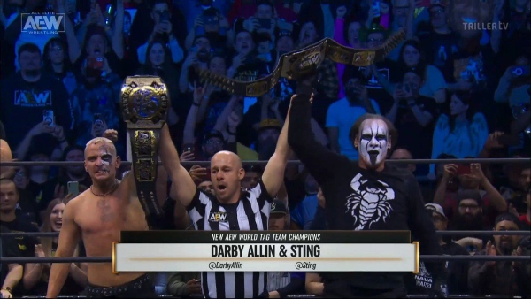 AEW Dynamite: Sting and Darby Allin wins championship on February 7 episode - myKhel