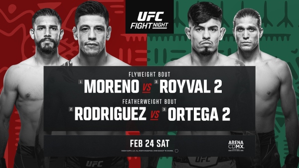 UFC Mexico City 2024: Moreno vs. Royval 2 Fight Card, Date, Time in ...