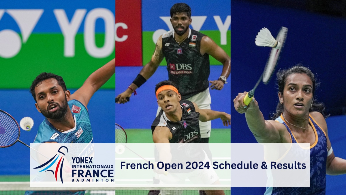French Open Badminton 2024 Indian Schedule Results Telecast Live Streaming Info myKhel