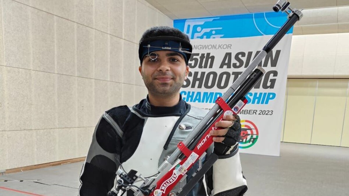 Arjun Babuta Breaches Air Rifle World Record In Olympic Selection ...