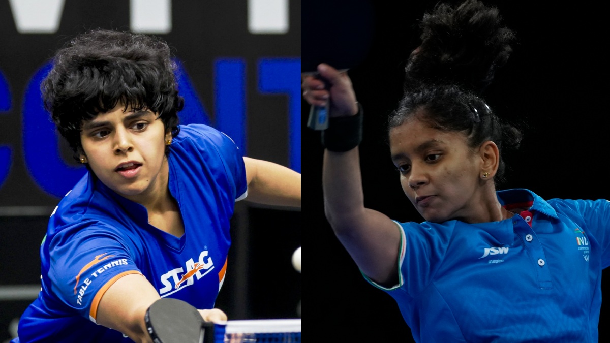 TT Pair Sreeja Akula, Archana Kamath win women's doubles title at WTT ...