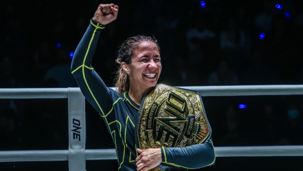 BJJ Legend Mayssa Bastos Beaming With Pride After Snatching ONE World ...