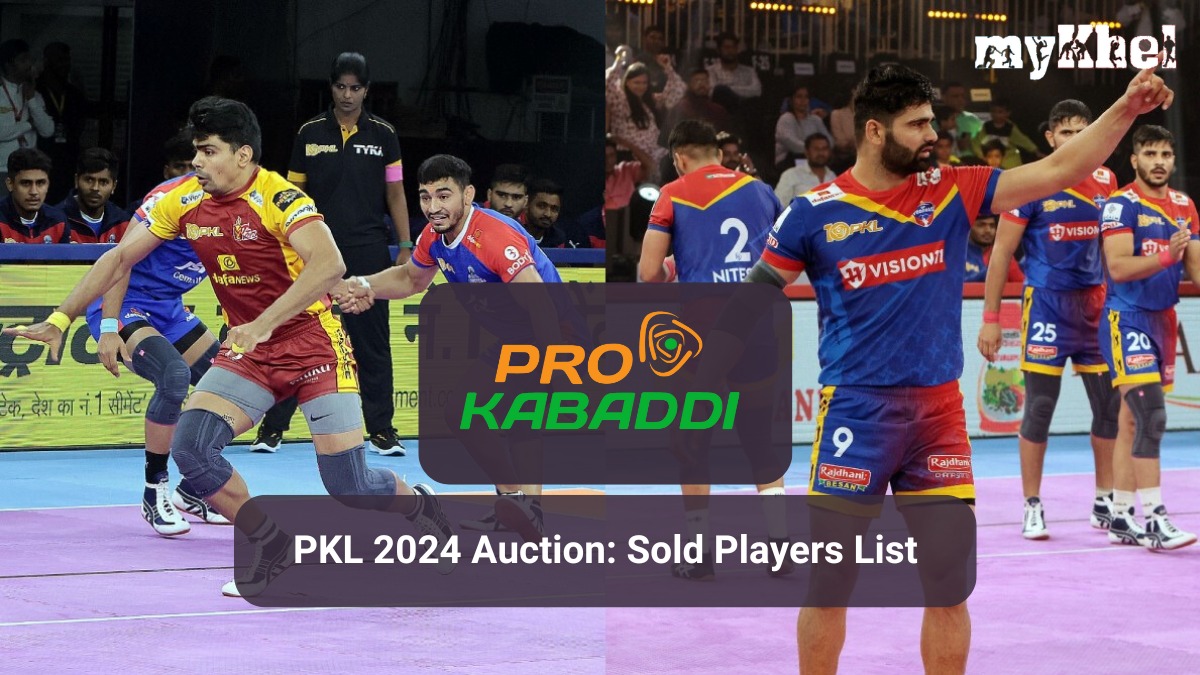 Pro Kabaddi 2024 Auction: Full List Of Players Sold At The PKL Season 11 Player Auction - myKhel