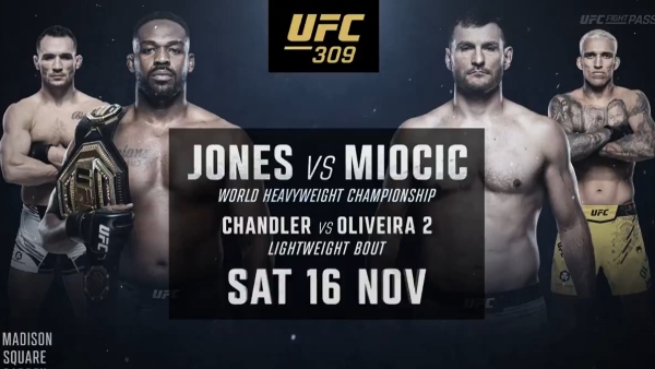 Jones vs Miocic to Headline UFC 309 in November, Chandler vs Oliveira 2 ...