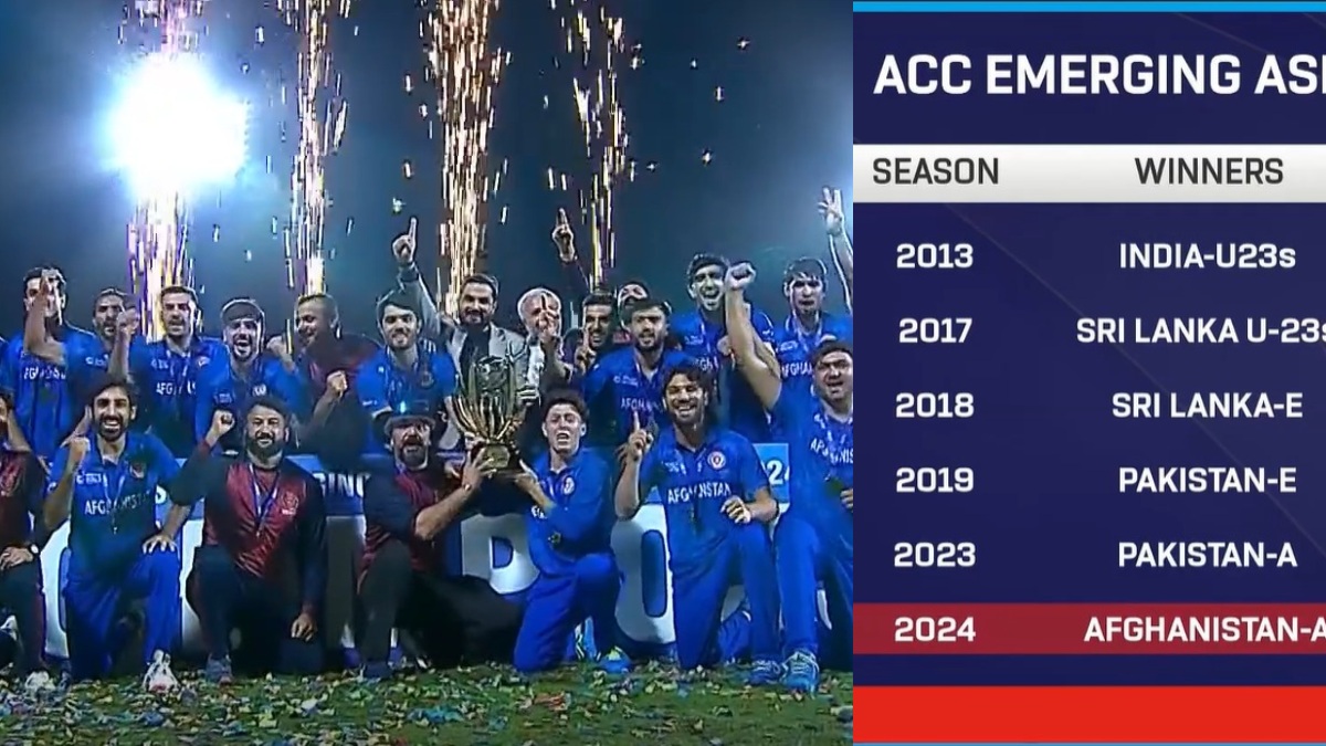 Emerging Teams Asia Cup: List of Winners and Winning Captains from All ...