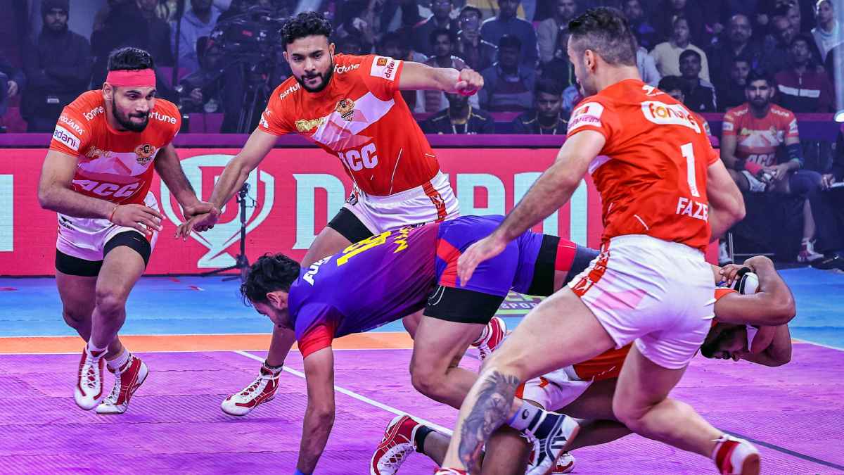 Pro Kabaddi League: All-Time Playing 7 of Gujarat Giants in PKL - myKhel