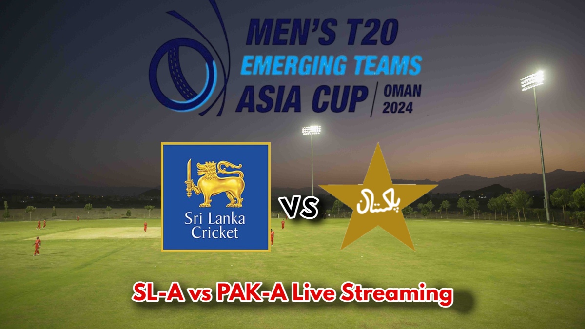 SL-A Vs PAK-A Live Streaming, Emerging Teams Asia Cup Semi-Final 1: How ...