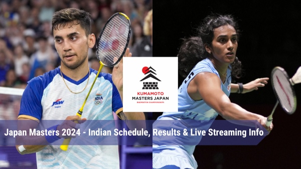 Japan Masters 2024: Indian Schedule, Results, Telecast & Live Streaming ...