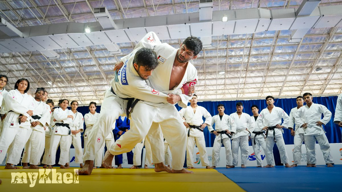 IIS Hosts Lasha Shavdatuashvili For Judo Masterclass In India - myKhel