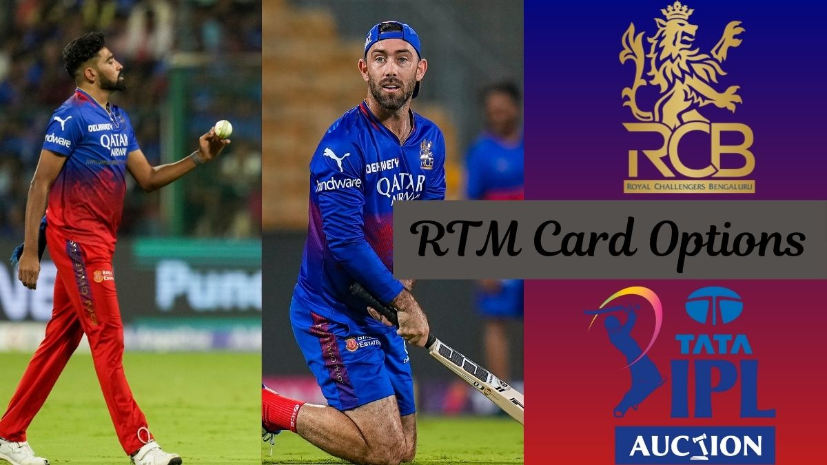 IPL Auction 2025: Five Players who will be RTM Targets for RCB in Mega ...