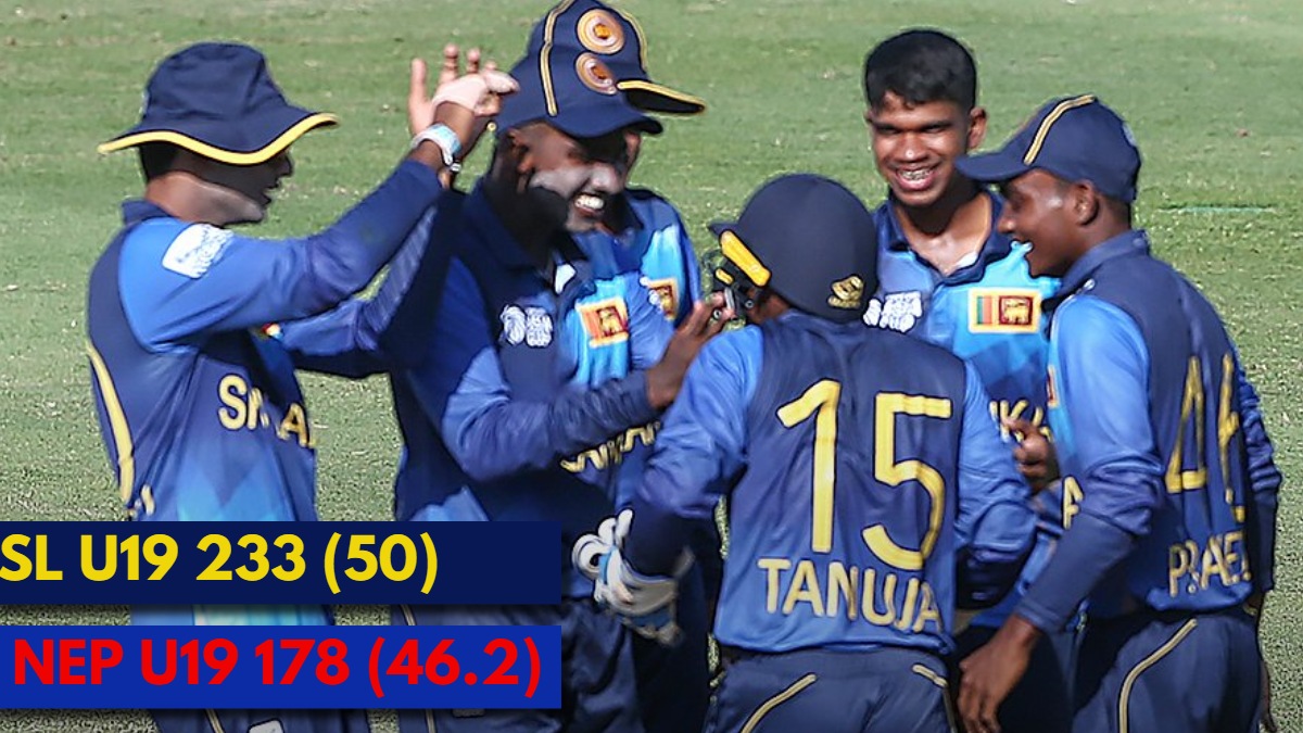 U19 Asia Cup 2024: Sri Lanka U19 beat Afghanistan U19 by 54 Runs ...