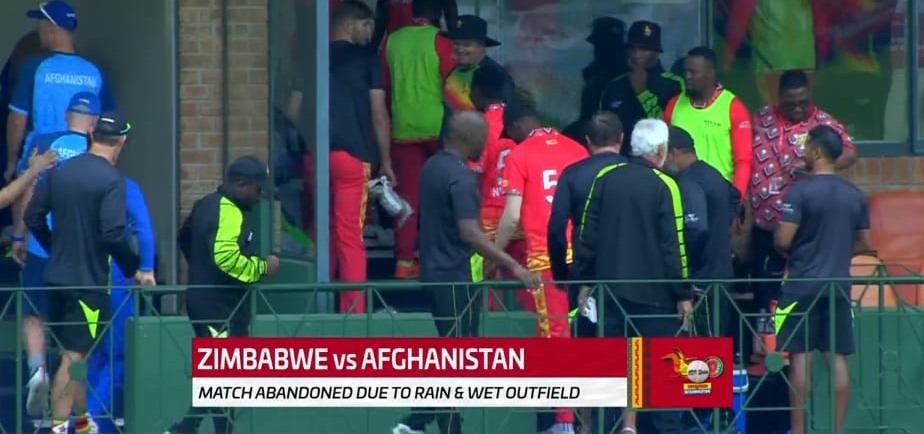 Zimbabwe vs Afghanistan Highlights, 1st ODI: Match is Abandoned due to ...