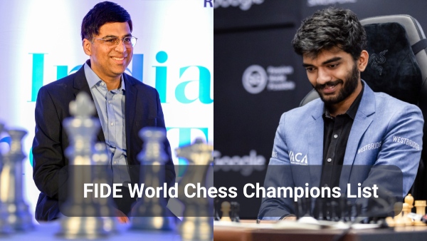 FIDE World Champions List: From Viswanathan Anand to Gukesh D – Meet ...