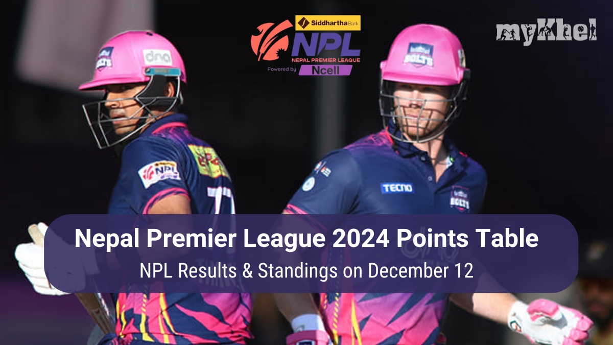 Nepal Premier League 2024 Points Table: NPL Results & Standings After ...