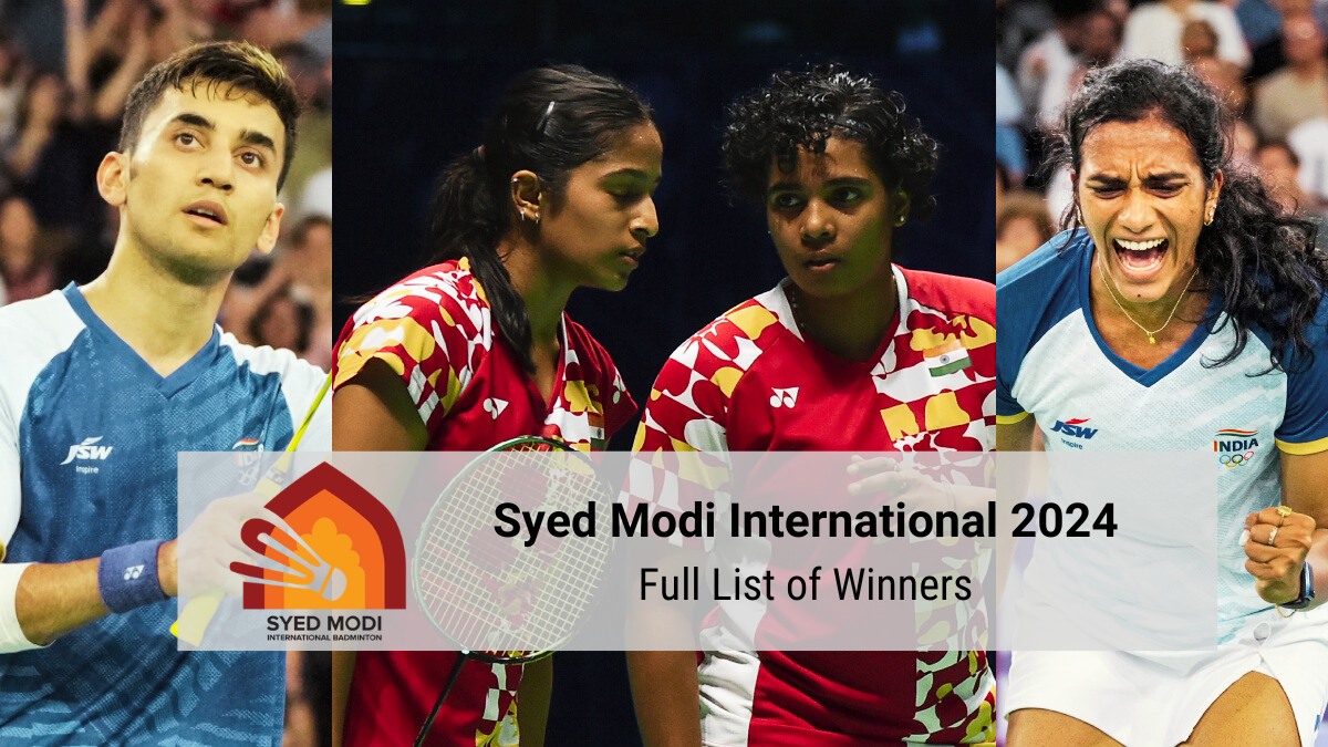 Syed Modi International 2024 Winners: PV Sindhu, Lakshy Sen, Treesa Jolly-Gayatri Gopichand ...