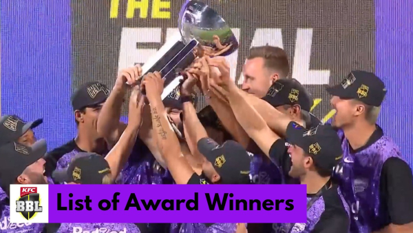 Big Bash League 2024-25: Full List of Award Winners, Prize Money ...