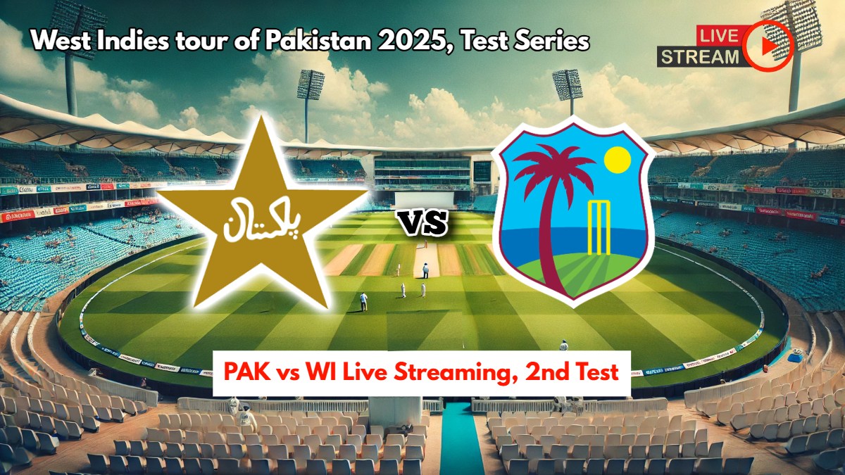 PAK vs WI Live Streaming, 2nd Test: How to Watch Pakistan vs West ...