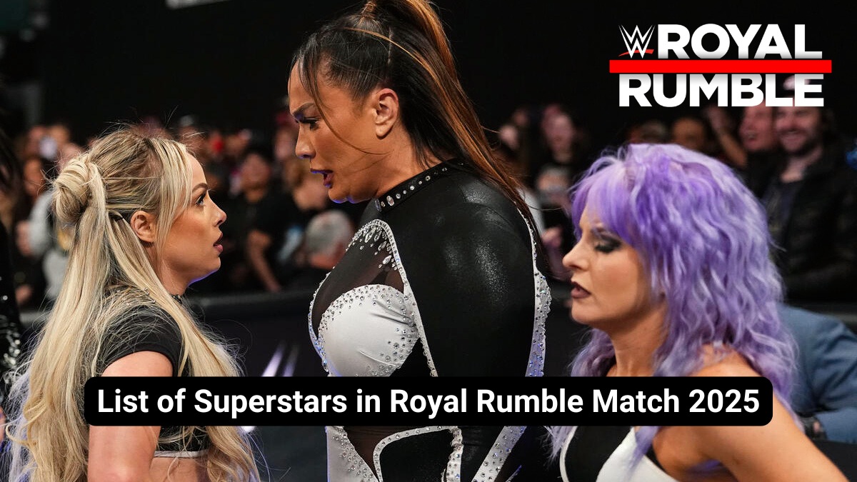 WWE Royal Rumble 2025: List of Superstars Entering Men's & Women’s ...