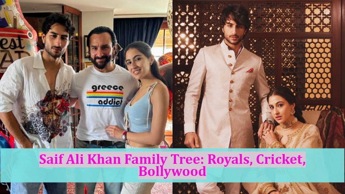 Saif Ali Khan’s Family Tree: Cricket, Cinema, and Royalty – A Dynasty ...