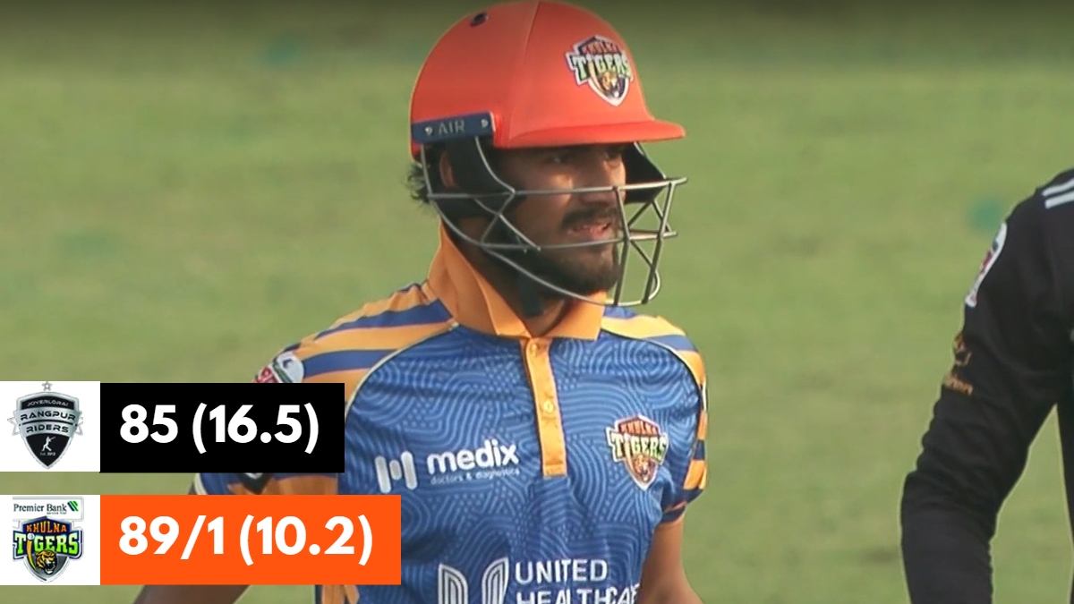 BPL 2025: Khulna Tigers eliminate Rangpur Riders in lopsided win to ...