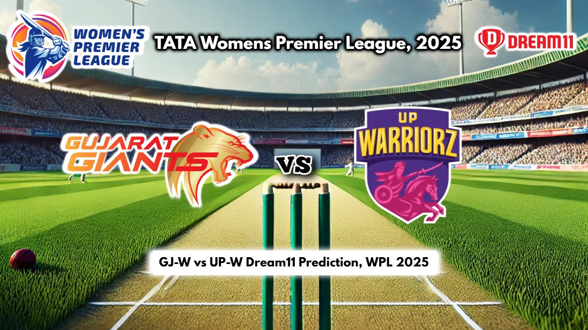 GJ-W vs UP-W Dream11 Prediction, WPL 2025: Gujarat Giants vs UP ...